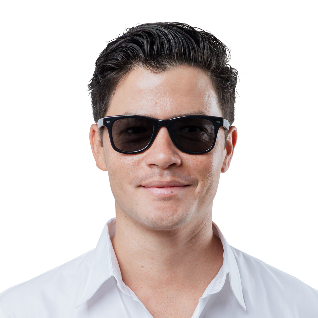 Rocket Eyewear SPT 2 Classic Jet Black with Grey Polarized Lenses (Lim ...