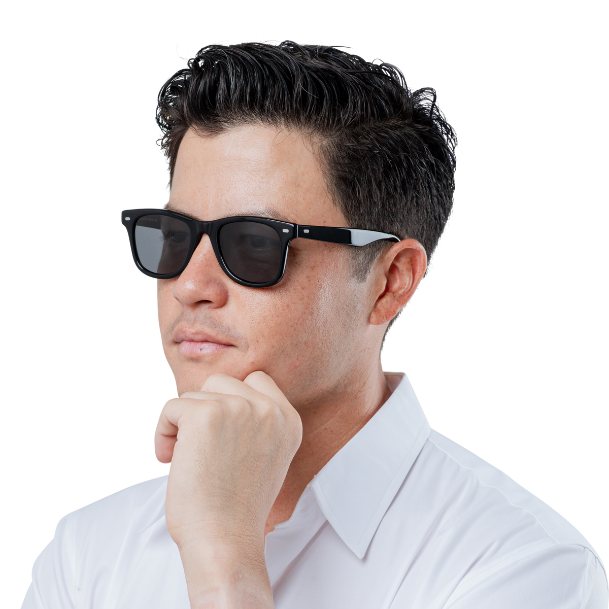 Rocket Eyewear SPT 2 Classic Jet Black with Grey Polarized Lenses (Lim ...