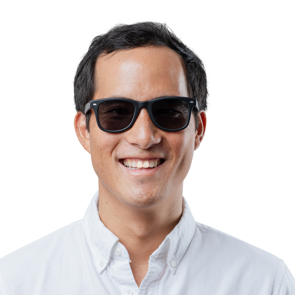 Rocket Eyewear SPT 2 Classic Matte Black with Grey Polarized Lenses (L ...