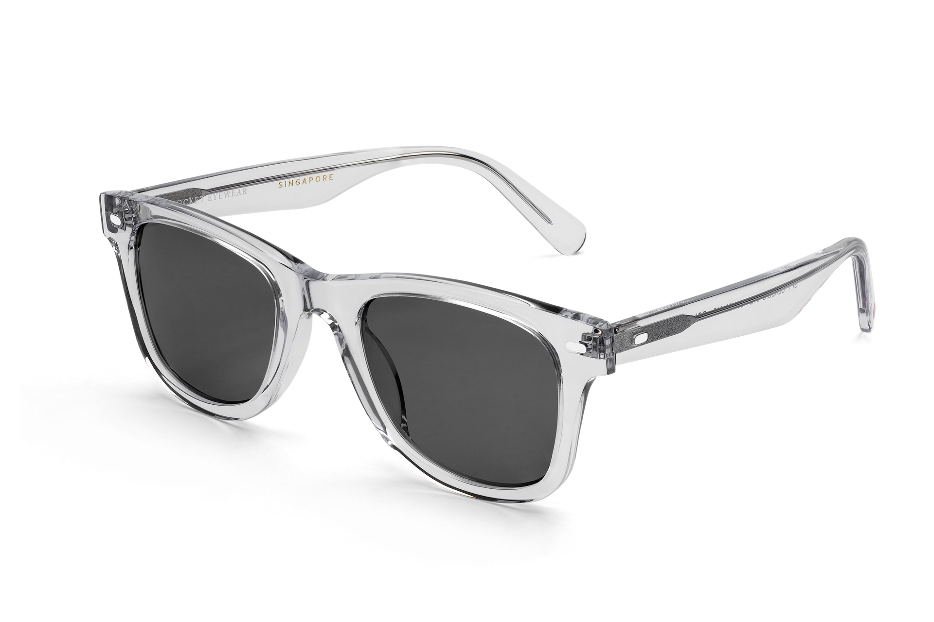 Rocket Eyewear SPT 2 Classic Crystal with Grey Polarized Lenses (Limit ...