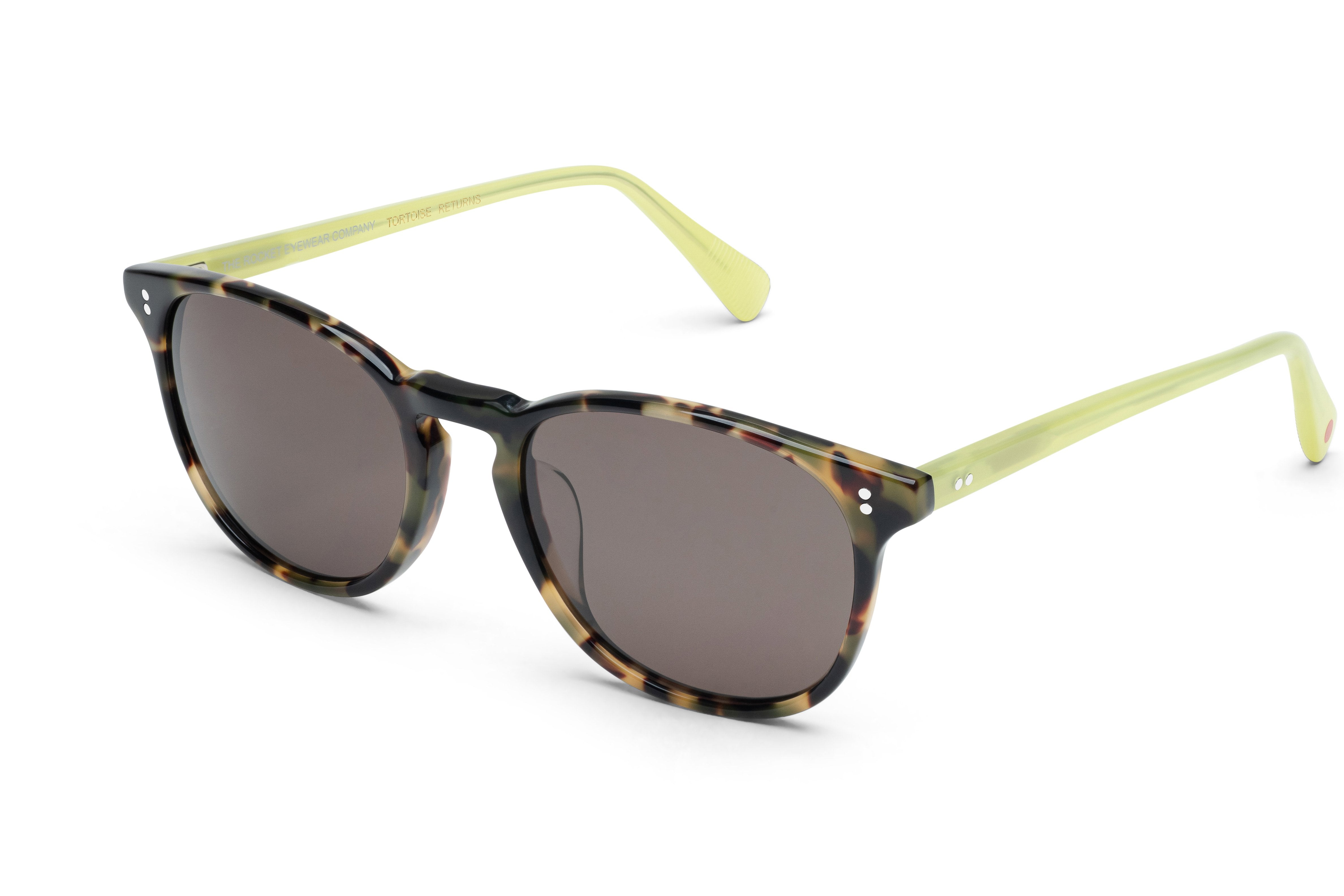 Rocket MTO P3 Classic Butterscotch Tortoise & Highlighter Yellow with ...