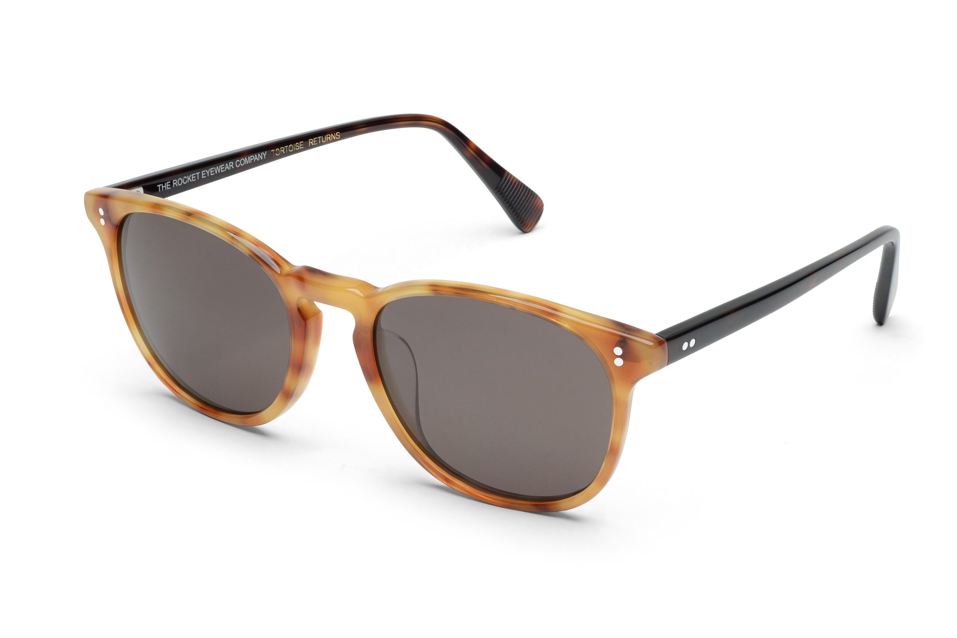 Rocket MTO P3 Classic Honeyed Tortoise & Treacle with Brown Polarized ...