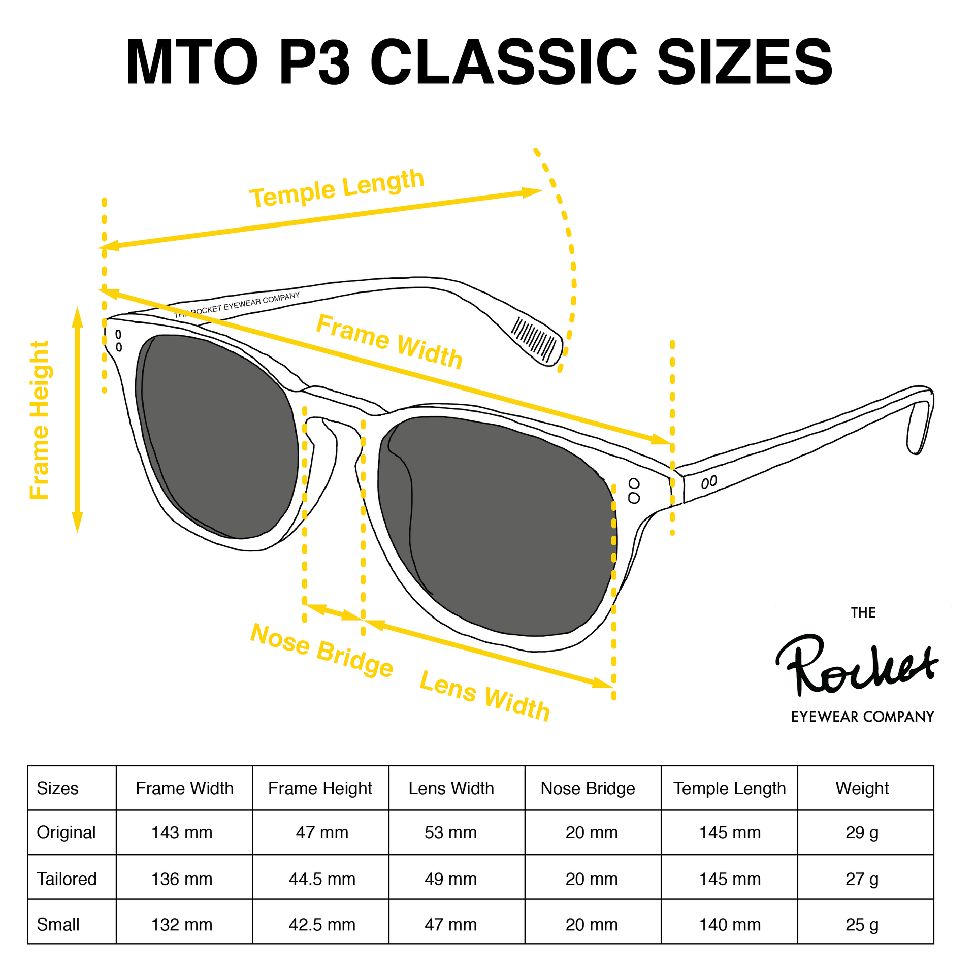 Rocket MTO P3 Classic Black Crystal with Grey Polarized Lenses (HYGG ...